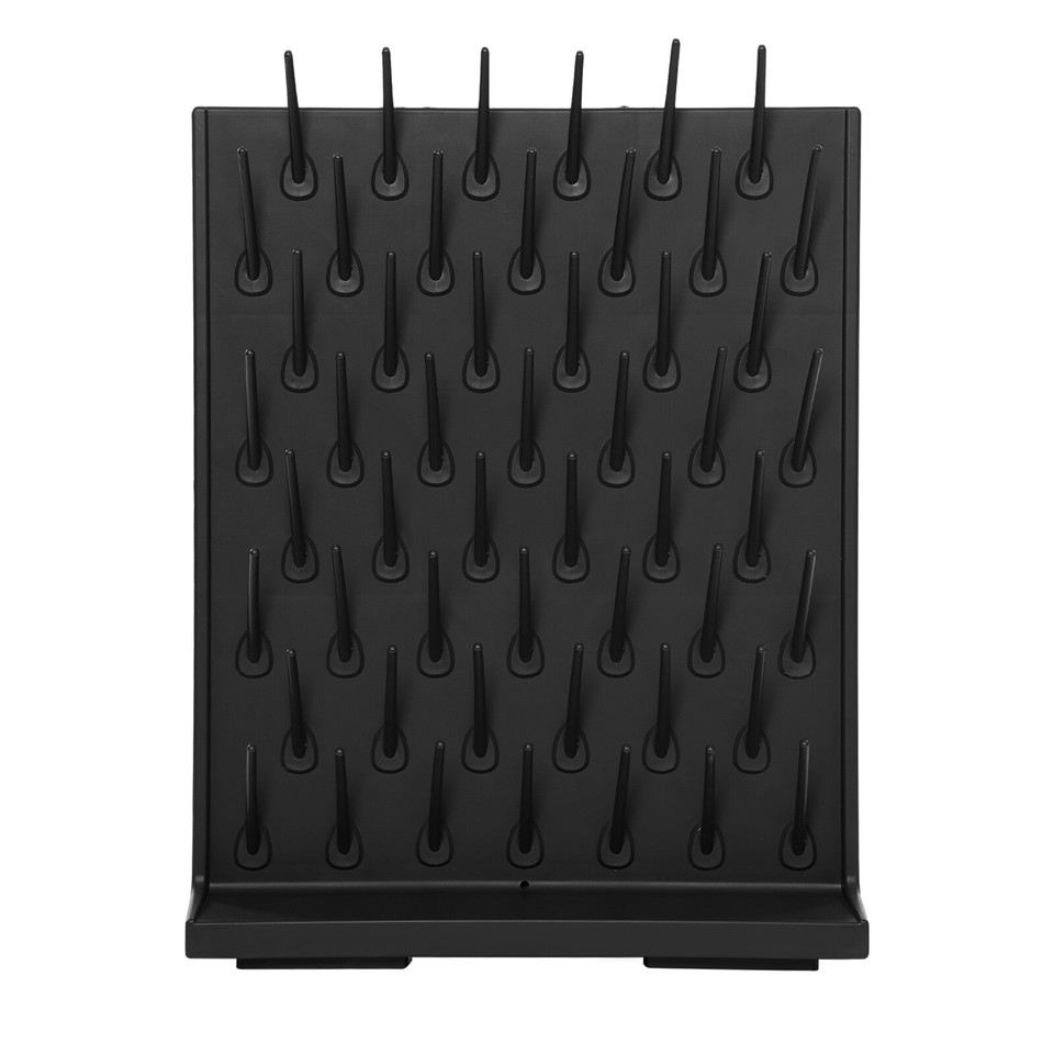 Lab Drying Rack Draining Rack Glassware Clean Dry 52 Pegs Detachable ...