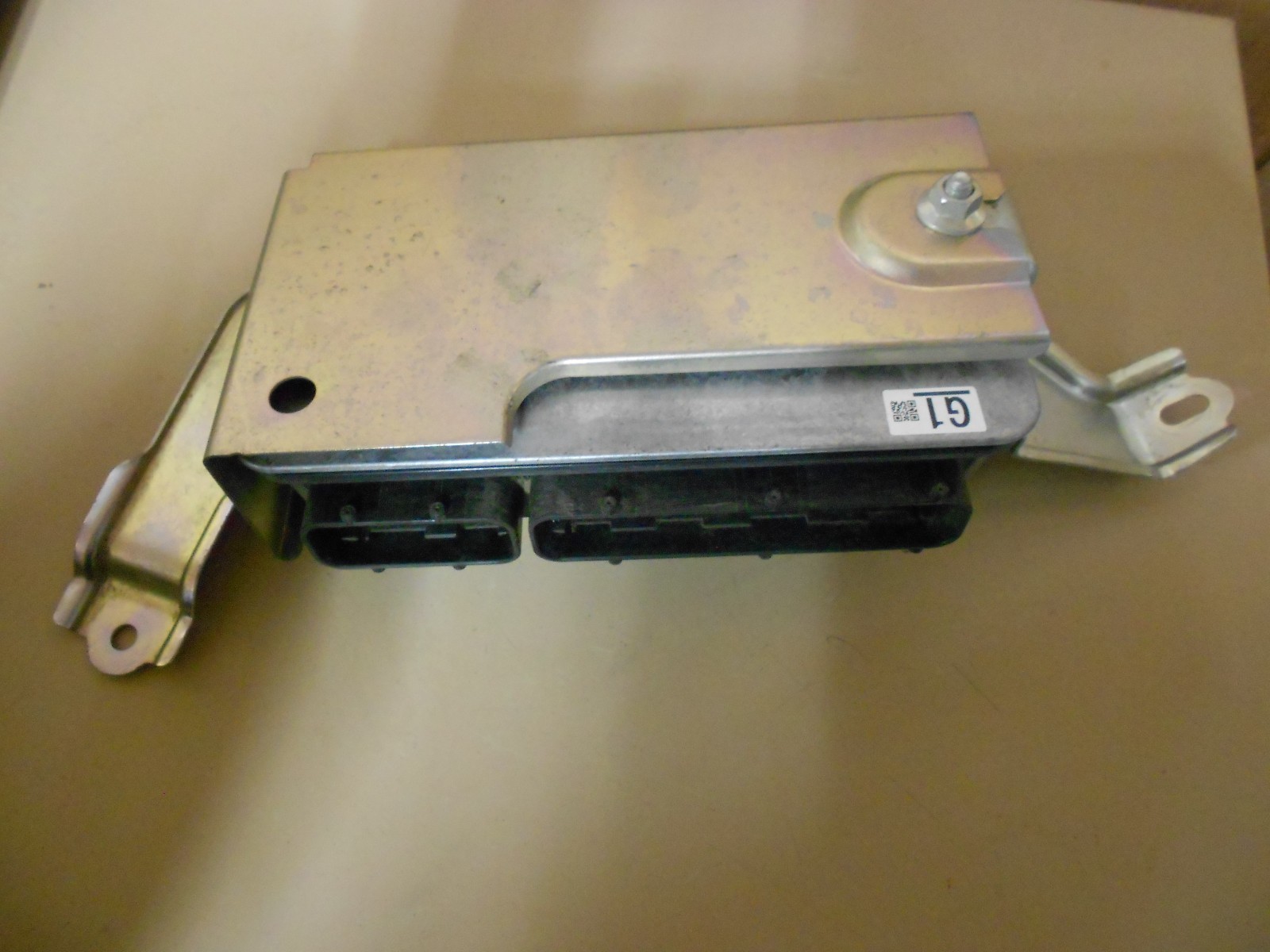 2012 TOYOTA PRIUS-C ENGINE COMPUTER ECU BRAIN BOX 1.5L (ID#89661-52U80 ...