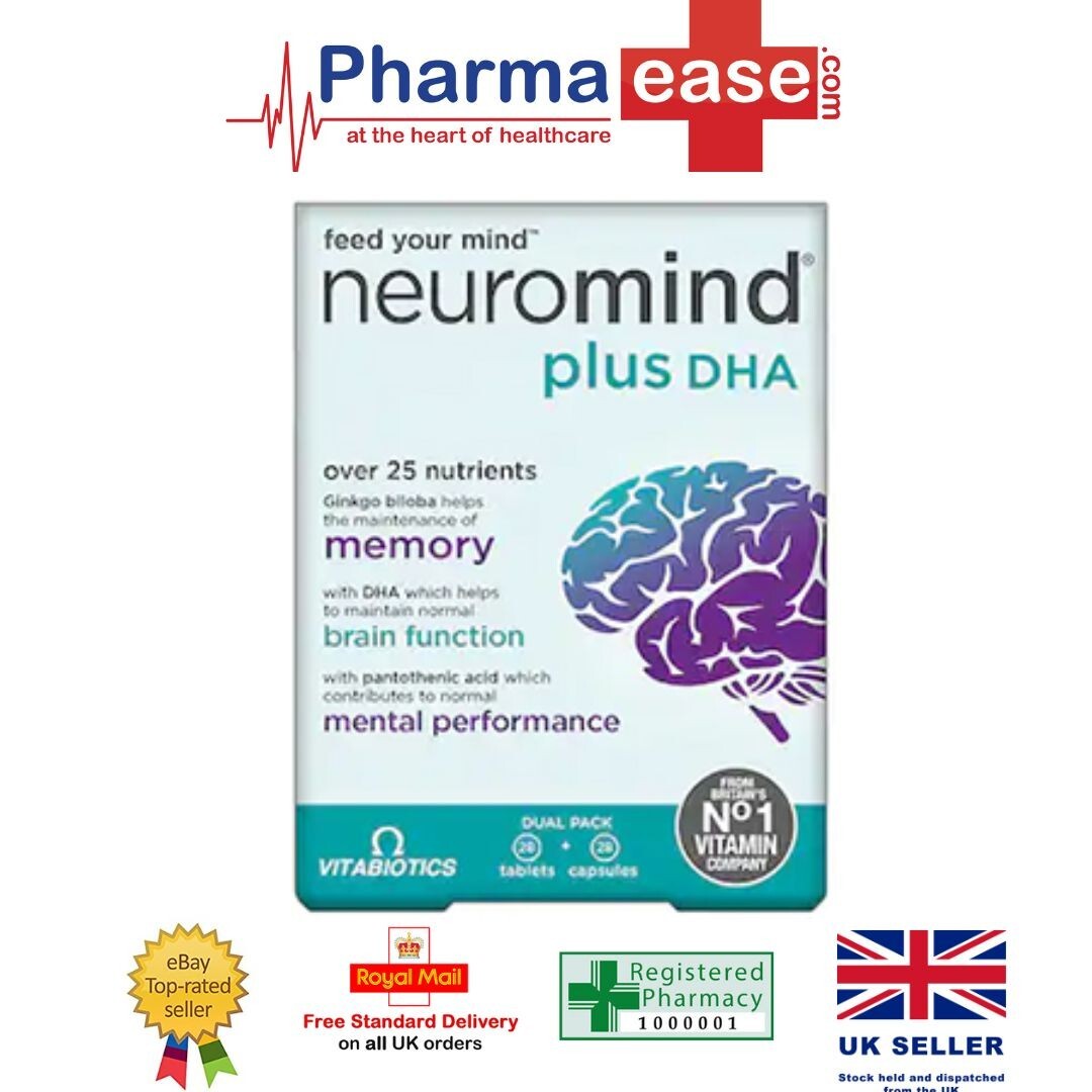 Vitabiotics Neuromind Plus Tablets 56 Tablets/Capsules | eBay