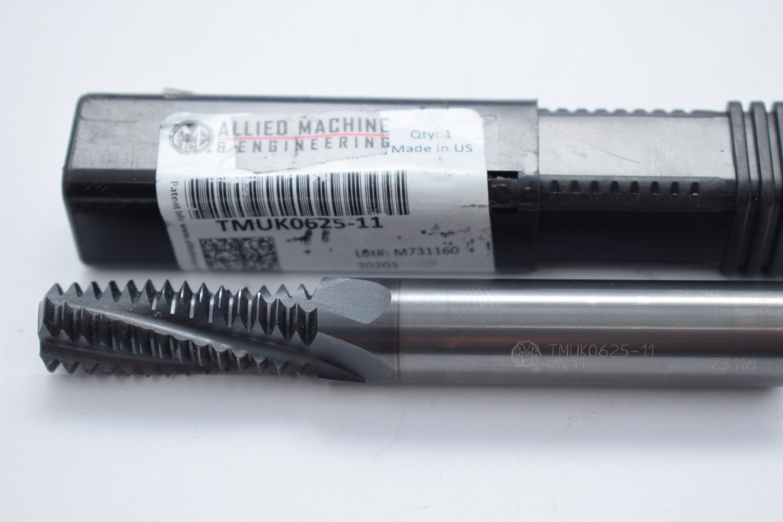 Allied Machine & Engineering TMUK0625-11 AccuThread Helical Flute ...