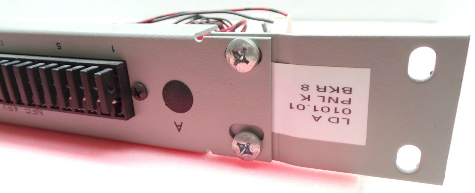 Hendry IEGMT10 Fuse Panel. Single Feed with Rack Ears | eBay