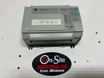 ALLEN-BRADLEY MICROLOGIX 1500 1764-28BXB BASE UNIT WITH 1764-LSP ...
