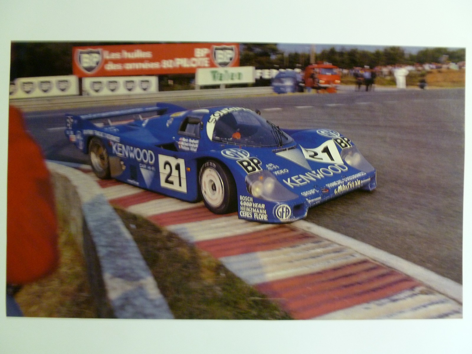 1984 Porsche 956 Le Mans Coupe Race Car Print Picture Poster - RARE ...
