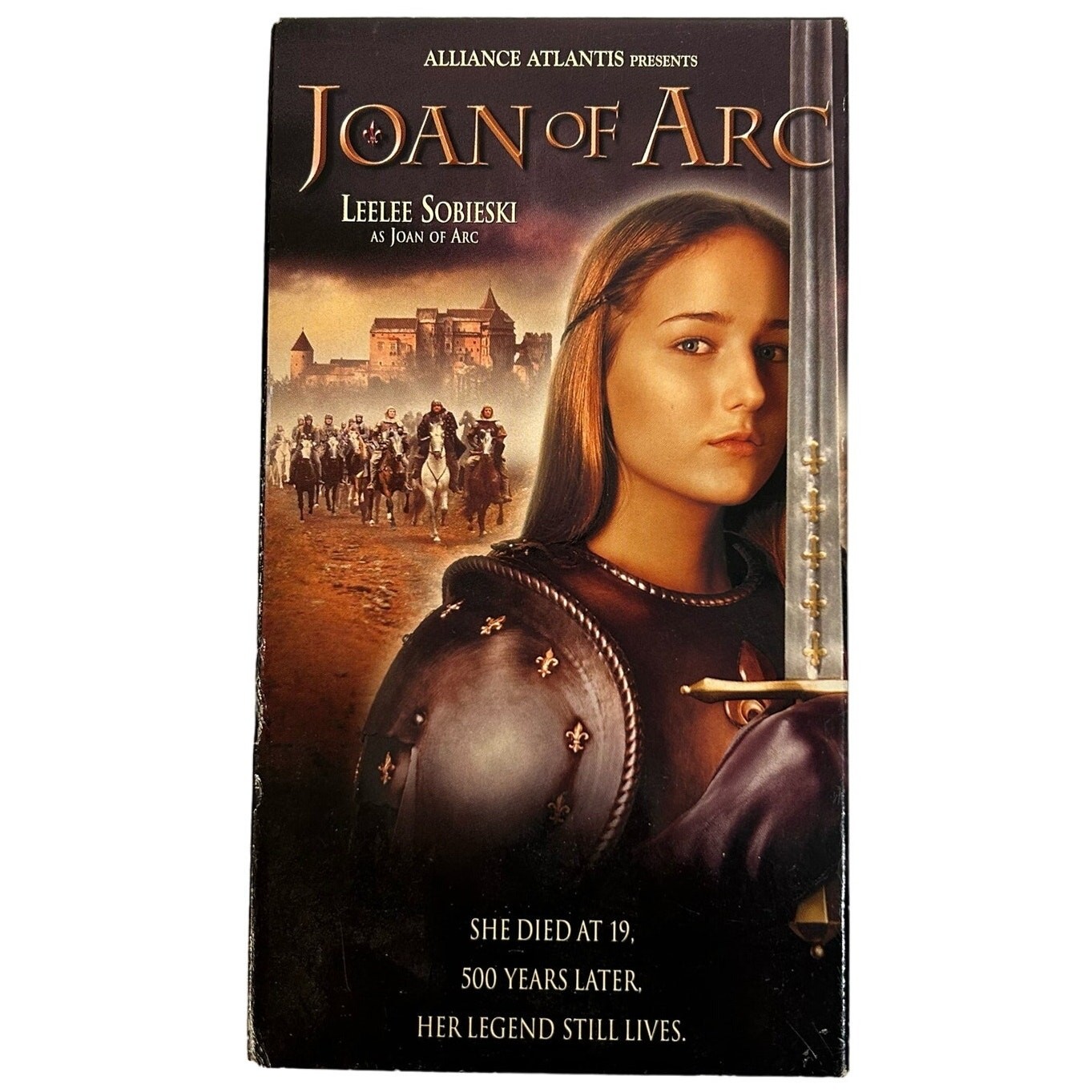 Joan of Arc (VHS, 1999, Artisan) Jacqueline Bisset/Leelee Sobieski/Powers Boothe | eBay