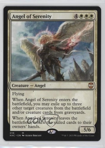 Angel of Serenity Magic: Kaldheim Commander KHC #018 | eBay