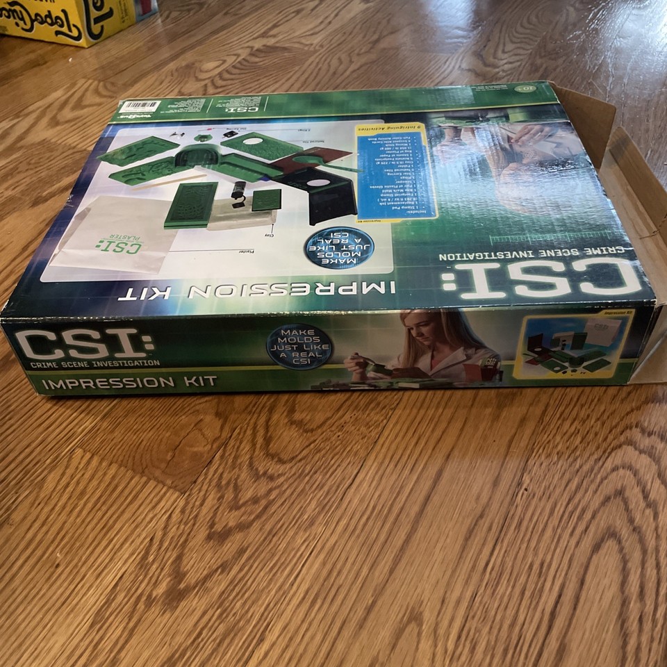 CSI: Impression Kit Educational Toy for Kids 10+ 2007 | eBay
