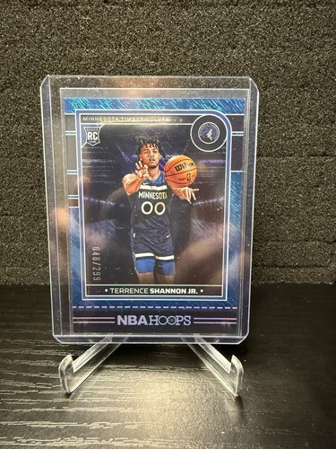 2024-25 Panini NBA Hoops #257 Terrence Shannon Jr. STORM PARALLEL /299 ...