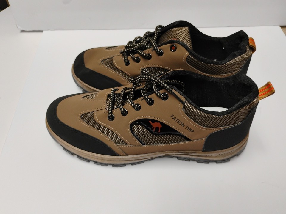 New Fation Trip Size 9.5 Men’s Orthopedic Shoes Sneakers Brown Black ...