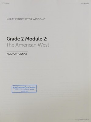 Great Minds Module 3 Civil Rights Heroes Wit & Wisdom Grade 2 by Great ...