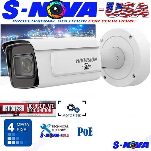 Hikvision 4MP LPR Camera DS-2CD7A46G0/P-IZHSY 2.8-12mm License Plate ...