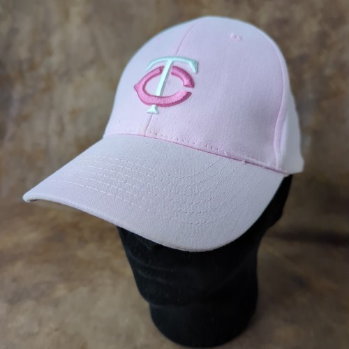 Minnesota Twins Hat Pink Adjustable Baseball Cap Adult Pink MOA ...