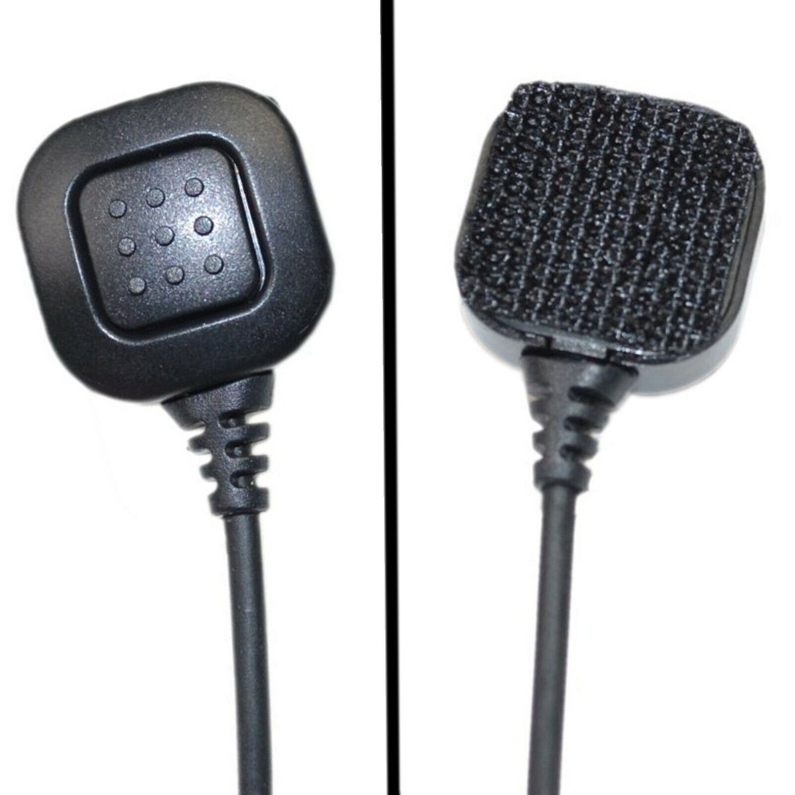 4x HQRP tube auditif écouteur PTT micro gorge casque pour appareils ...