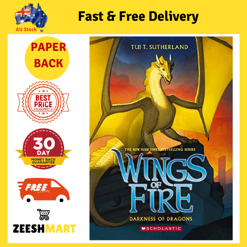 Wings of Fire #10: Darkness of Dragons by Tui T. Sutherland (English ...