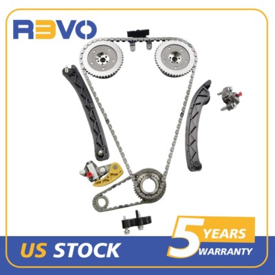 Timing Chain Kit & VVT Gears for Buick GMC Cadillac ATS Chevy Colorado ...