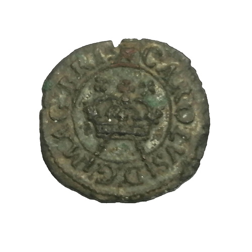 Charles 1st - Rose Farthing - 1C - Hammered Copper coin | eBay