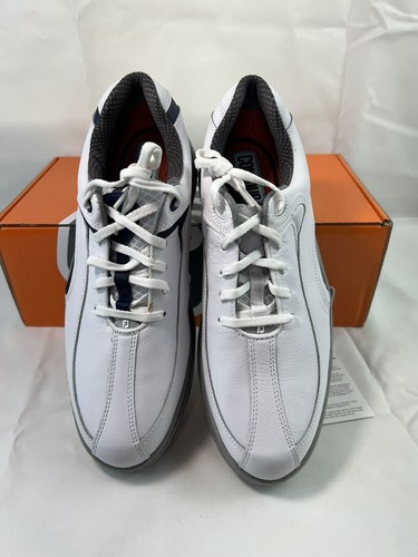 Footjoy Men’s Contour Golf Shoes Sz 8.5 Waterproof Leather Lightweight ...