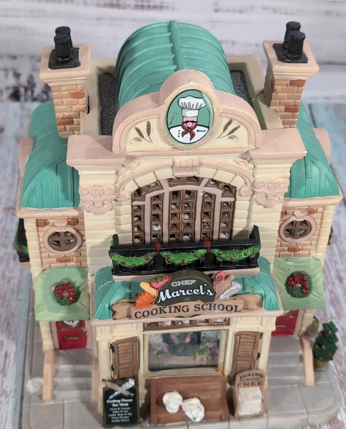 Lemax Caddington Village Chef Marcel’s Cooking School Building ...