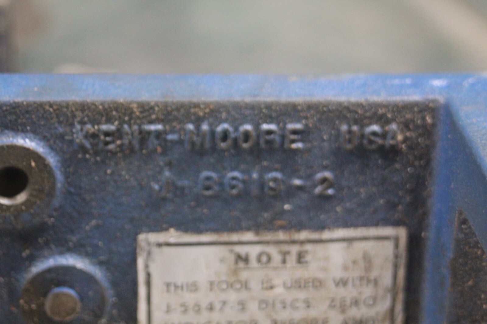 Kent Moore Pinion Setting Gauge Disc Set J-8619-2 | eBay