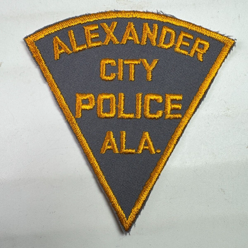 Alexander City Police Alabama AL Patch | eBay