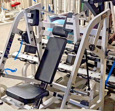 Hammer Strength Lateral Pullover Plate Loaded PL-PO Big Back Exercise ...