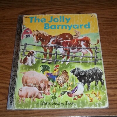 The Jolly Barnyard by Annie Northbedford 1950 Little Golden book ...