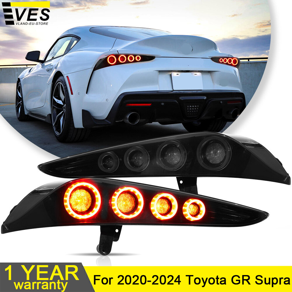 LED Tail Lights For 2020-2024 Toyota GR Supra w/Animation & Sequential ...