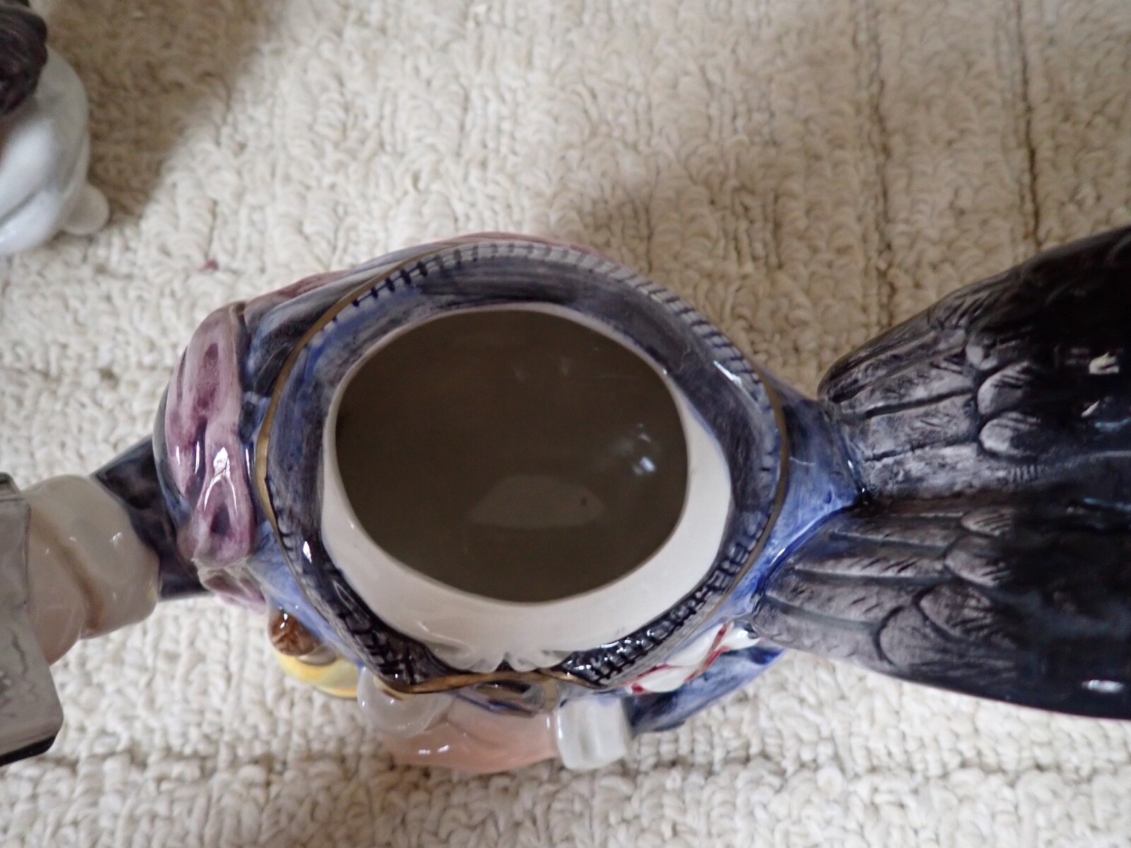 RARE! 1995 Fitz and Floyd Edgar Allen Poe the Raven Teapot Numbered ...