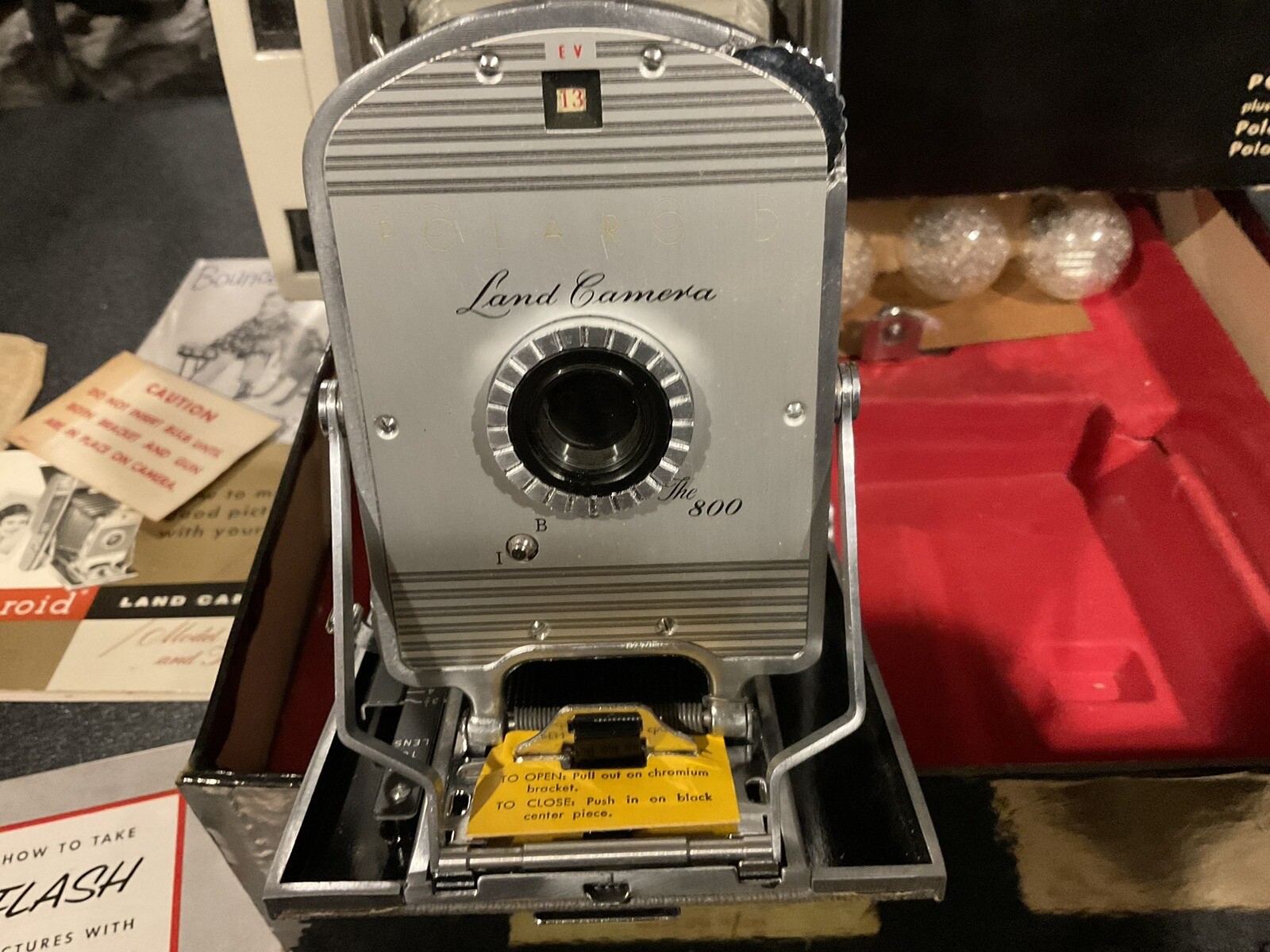 vintage polaroid land camera model 800 | eBay