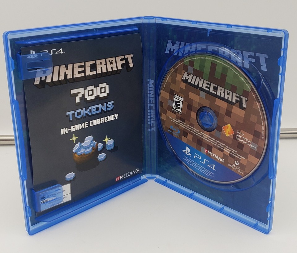 MINECRAFT STARTER PACK PS4 SONY PLAYSTATION 4 GAME CIB COMPLETE WITH ...