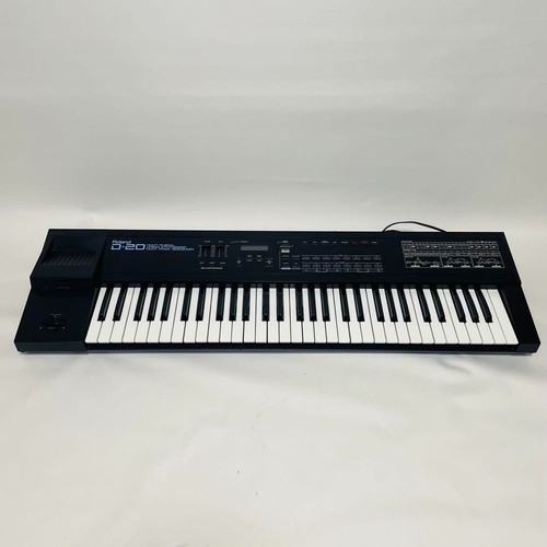 Roland D-20 Multitimbral Synthesizer Keyboard Test Completed | eBay