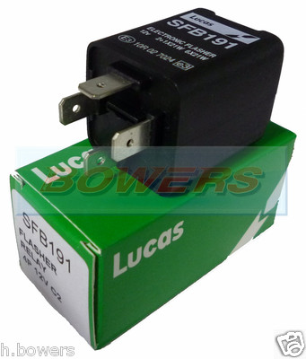 Genuine Lucas SFB191 12v 4 Pin Flasher Unit Relay (PRC8876 Land Rover ...