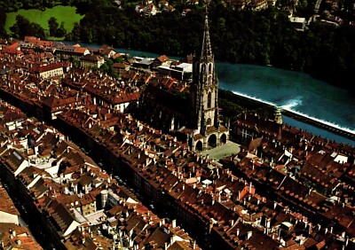 The Cathedral Bern Switzerland Postcard | eBay