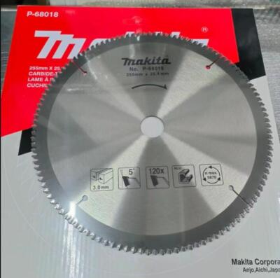 Makita 10-Inch Cutting Blade Table Thin Circular Miter Saw 120 Teeth P ...