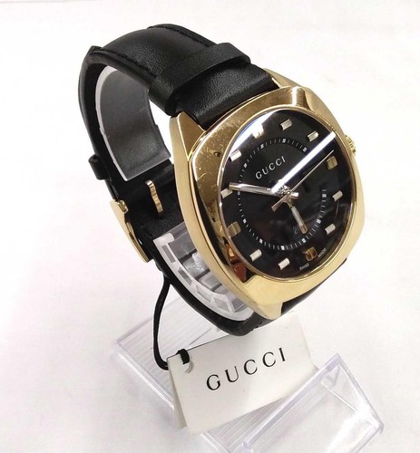 Gucci Gg2570 Gold-tone Leather Ladies Watch YA142408 for sale online | eBay