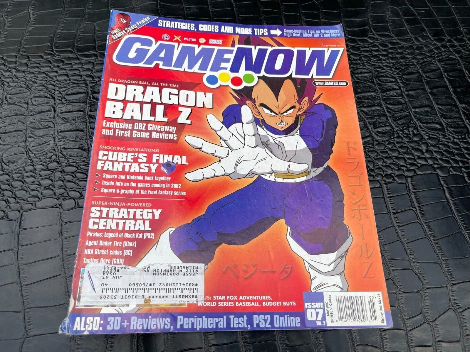 MAY 2002 GAMENOW video game magazine DRAGON BALL Z | eBay