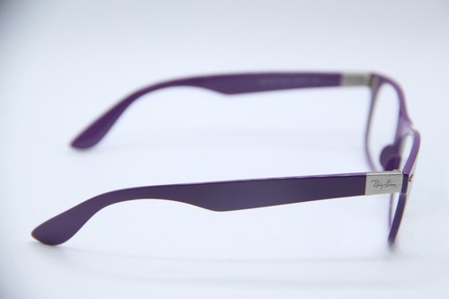 NEW RAY BAN RB 7032 5437 PURPLE AUTHENTIC DESIGNER EYEGLASSES W/CASE 50 ...