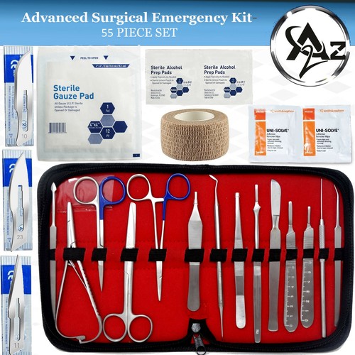 Trauma Bag First Aid Kit Medical Emergency Supplies Stocked EMT EMS ...