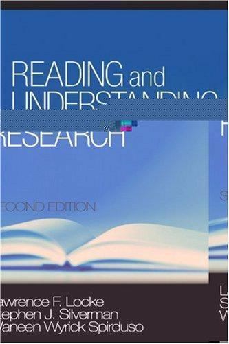 Reading and Understanding Research, Spirduso, Waneen W. (Wyrick ...