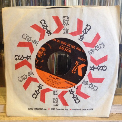 EXC 45 RPM~JAMES BROWN~BEAU DOLLAR~(I Wanna Go) Where The Soul Trees Go ...