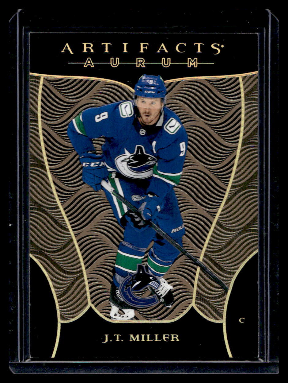 2022 UD Artifacts J.T. Miller Aurum #A-JM Vancouver Canucks | eBay