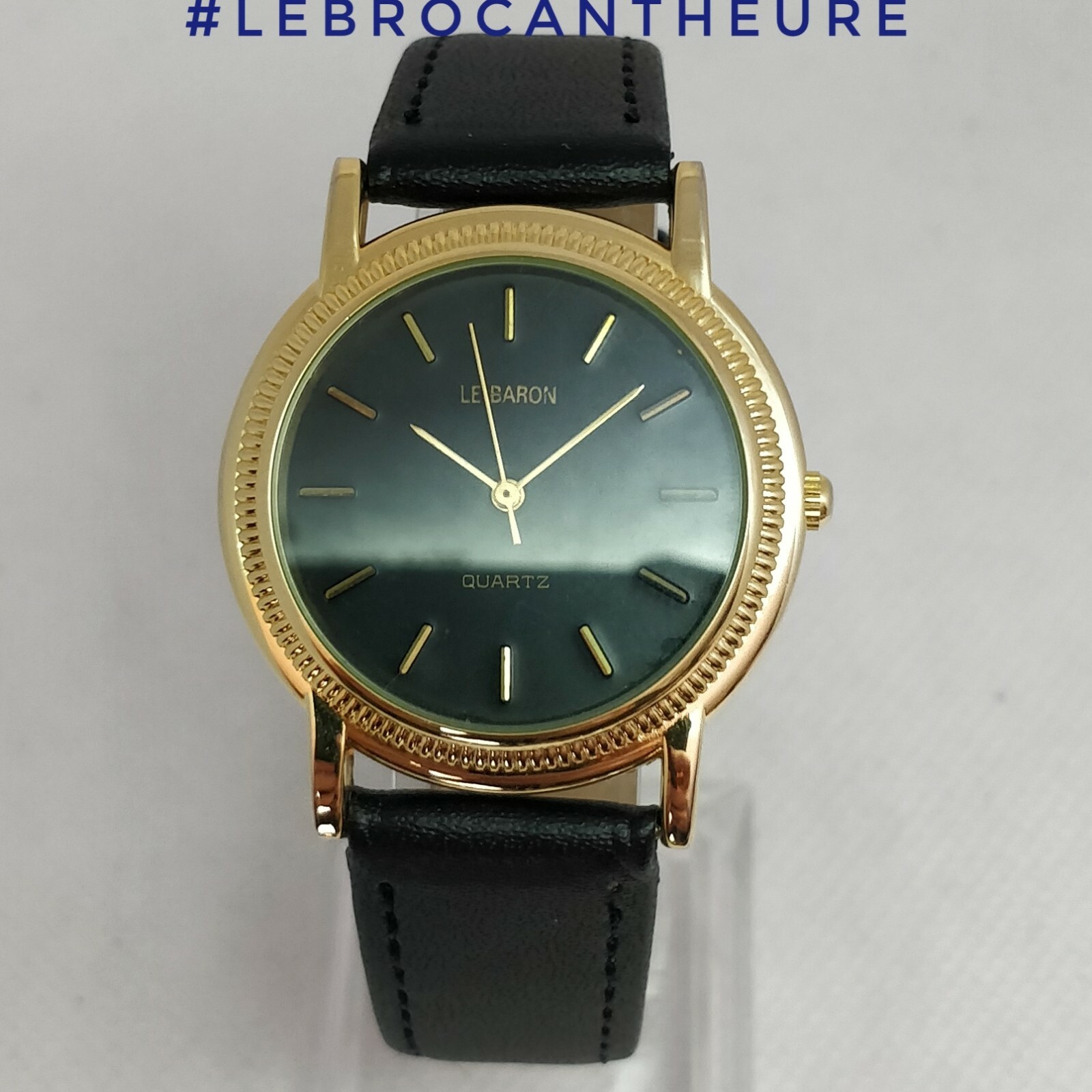 Le Baron Calibre Quartz Circa 1980 Lebrocantheure Montre Vintage Watch ...