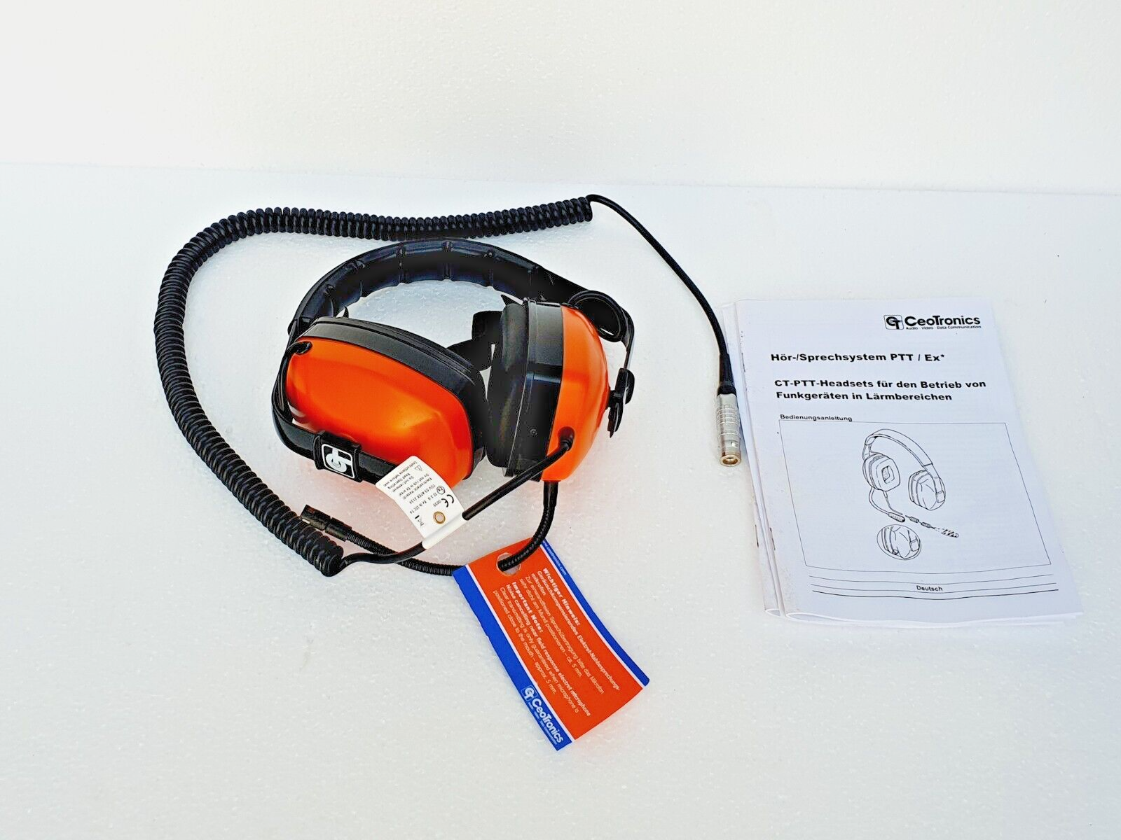 CeoTronics PTT / EX-1 Headset ATEX Ex for Auteldac 4 # NEW | eBay