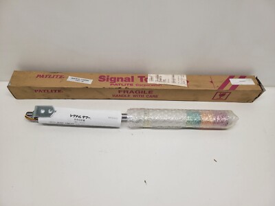 NEW OLD STOCK! PATLITE 24V AC/DC LED STACK LIGHT SIGNAL TOWER LCE-302 ...