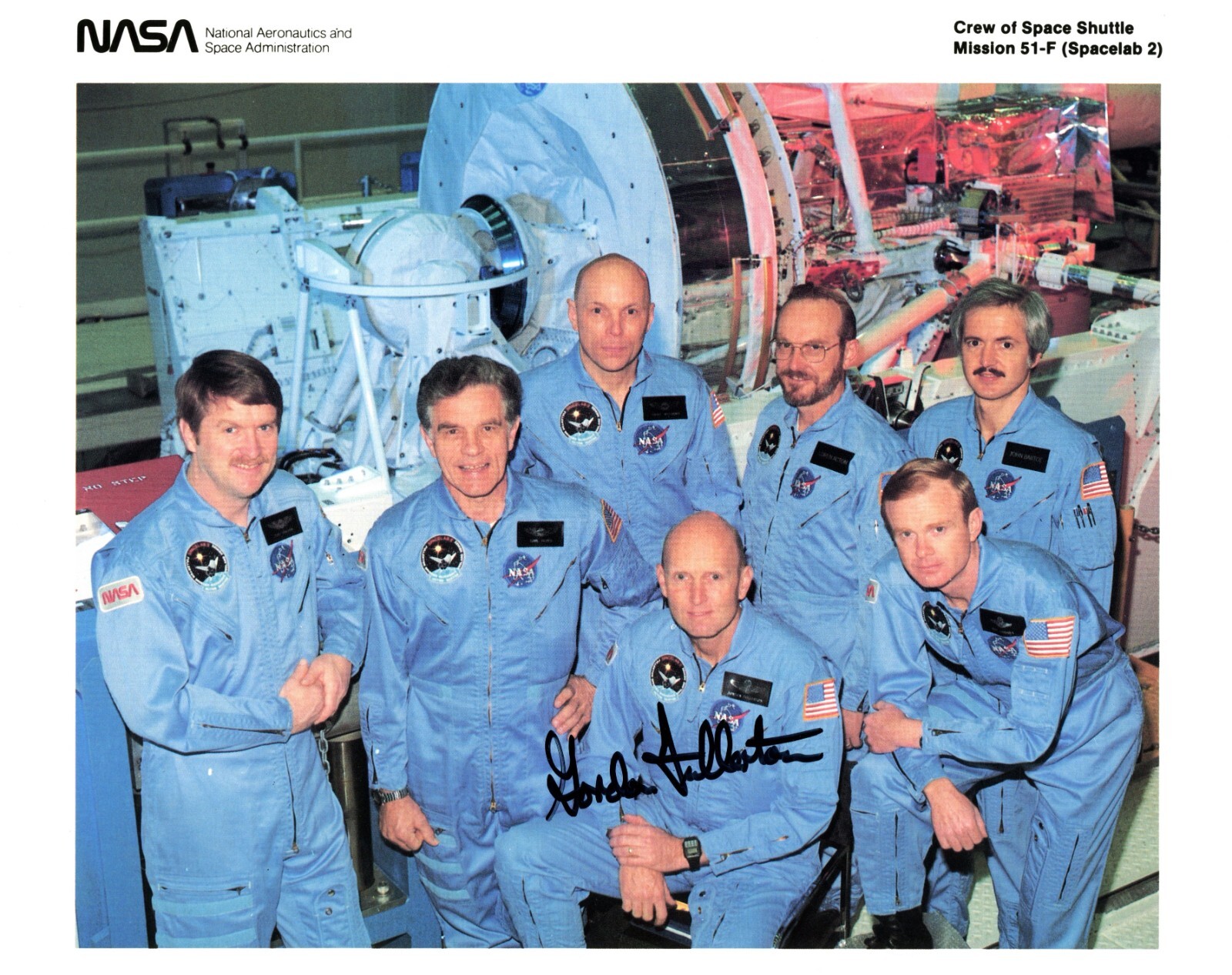 Gordon Fullerton Signed Photo | eBay