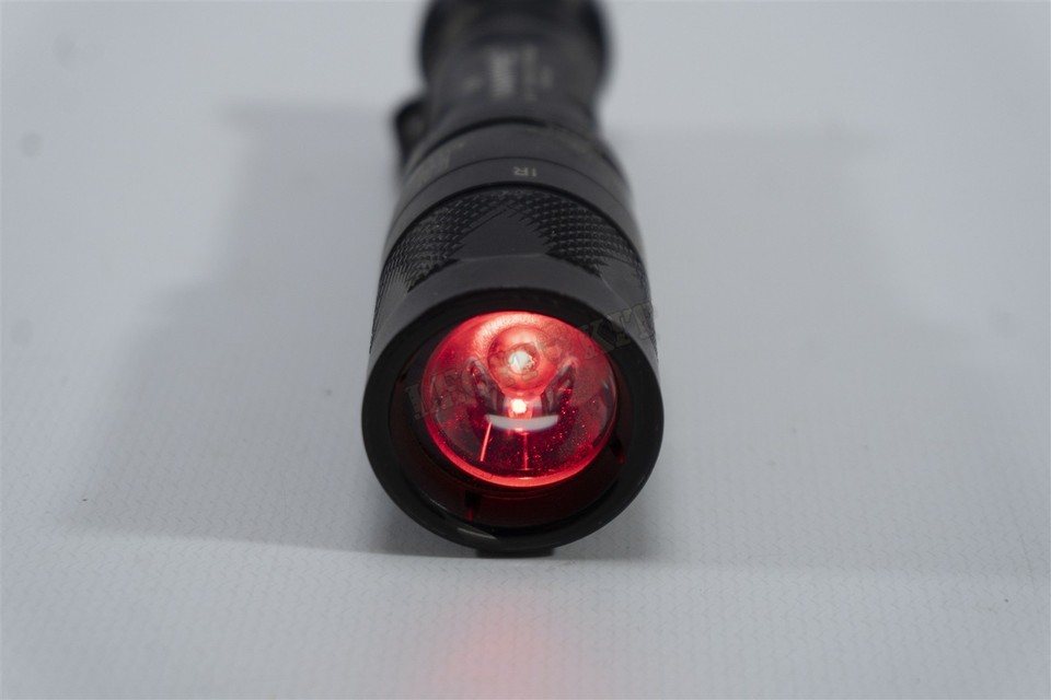 Surefire V1 Vampire Dual-Output Infrared IR/ RED LED Flashlight V1-C-BK ...