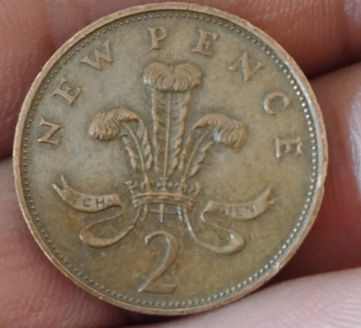 1971 NEW PENCE 2p British Elizabeth II Coin Extremely Rare (Great ...