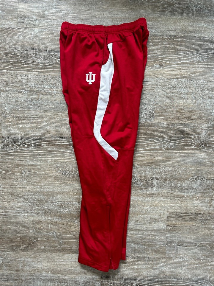 Adidas Indiana Hoosiers Athletic Practice Track Pants Embroidered IU ...