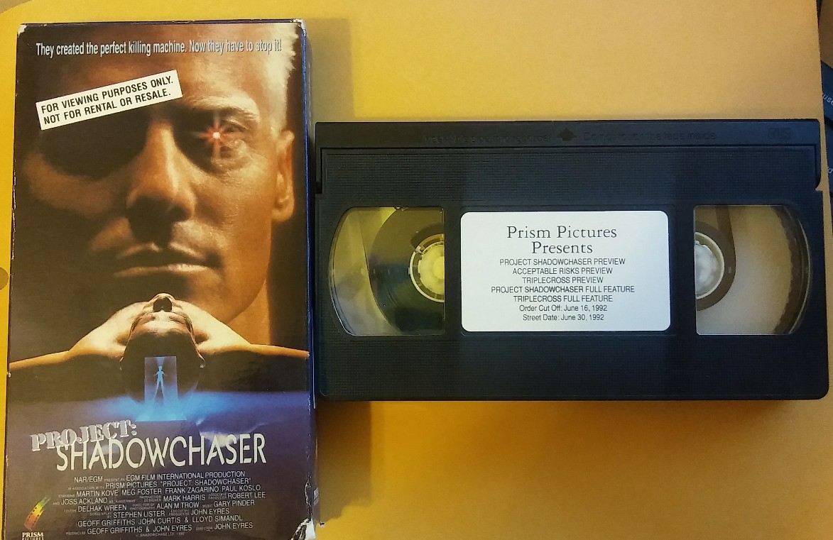 Project: Shadowchaser VHS PRISM PROMO SCREENER PREVIEW + FULL LENGTH ...