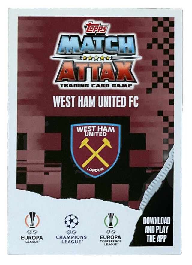 Match Attax 23/24 West Ham United Logo | eBay UK