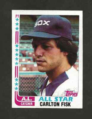 1982 TOPPS BASEBALL CARD # 554 CARLTON FISK Chicago White Sox mint | eBay